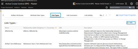 How to Set Up, Create and Use Traceability Links in IBM DOORS Next?