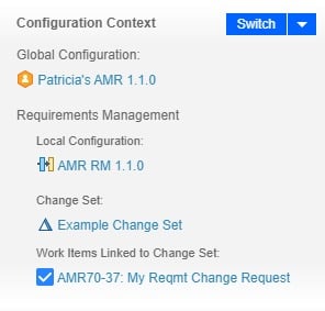 Managing Changes with Configurations in DOORS Next