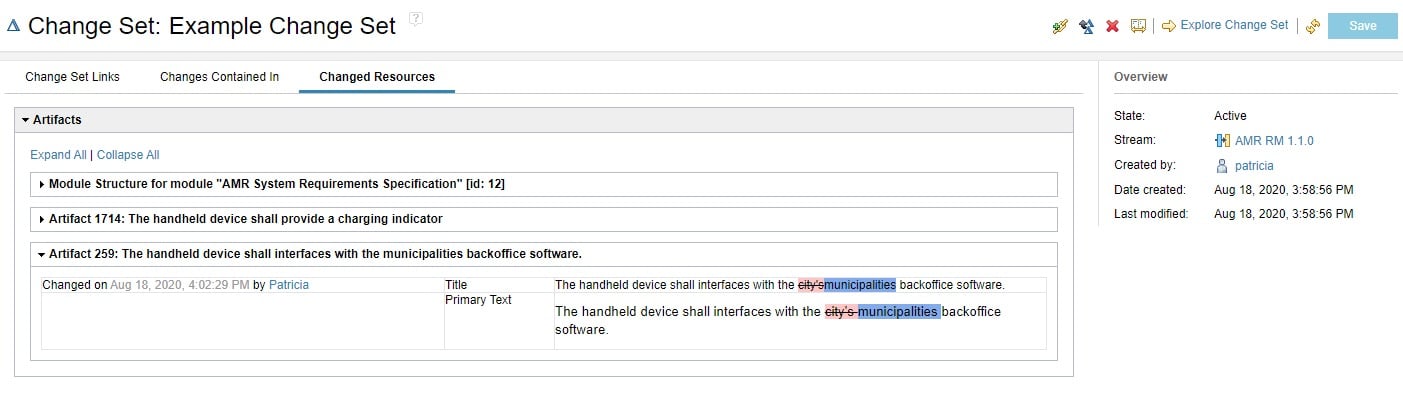 Managing Changes with Configurations in DOORS Next