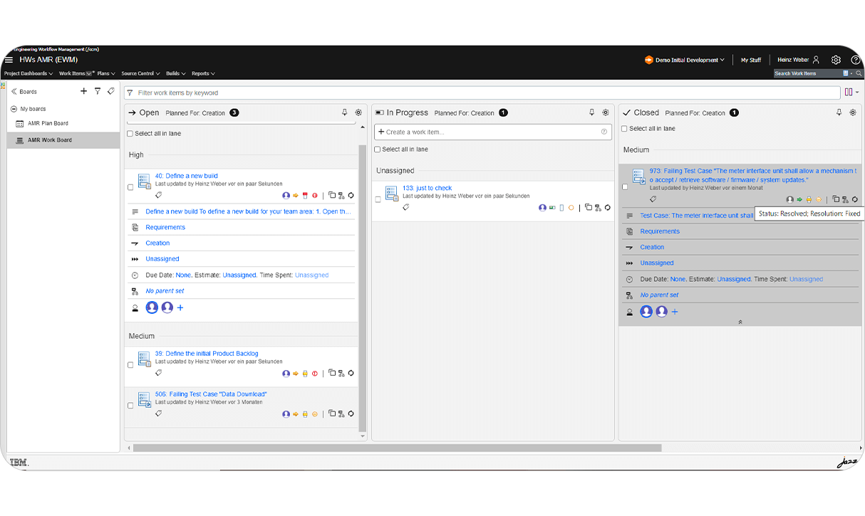 IBM Engineering Workflow Management l SodiusWillert Products